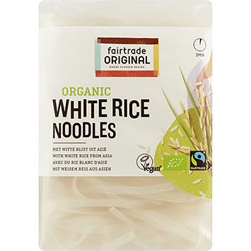 Fairtrade Original Thailändska risnudlar vitt ris 225g - Holland Stormarknad