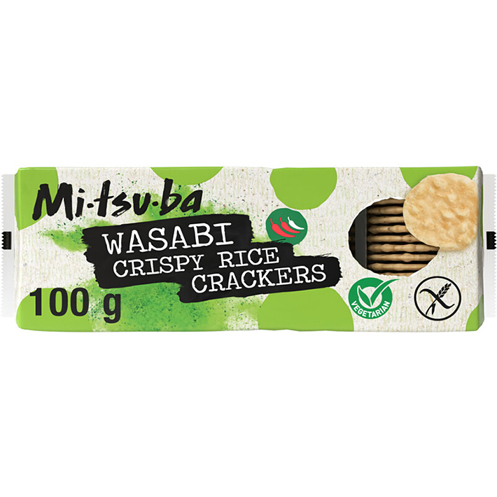 Mitsuba Wasabi crackers 100g - Holland Supermarket
