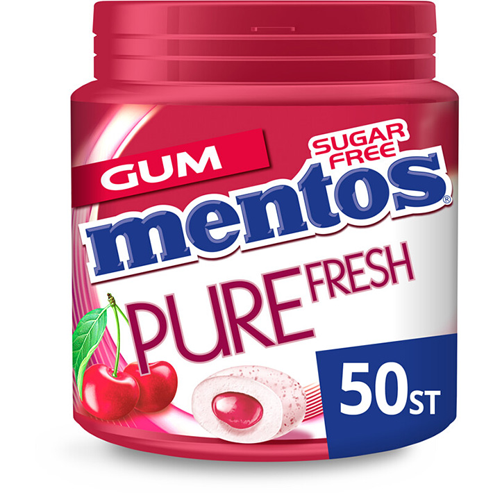 Mentos Chewing gum pure fresh cherry flavour 100g - Holland Supermarket
