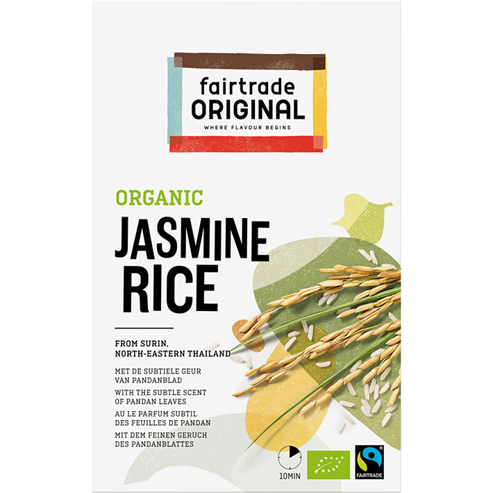 Fairtrade Original Organic pandan rice organic 400g - Holland Supermarket
