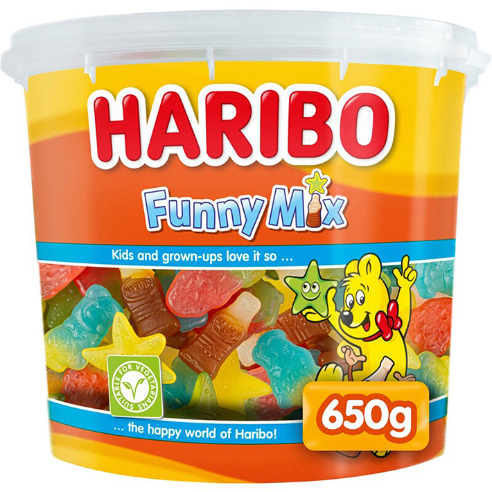 Haribo Funny mix 650g - Holland Supermarket