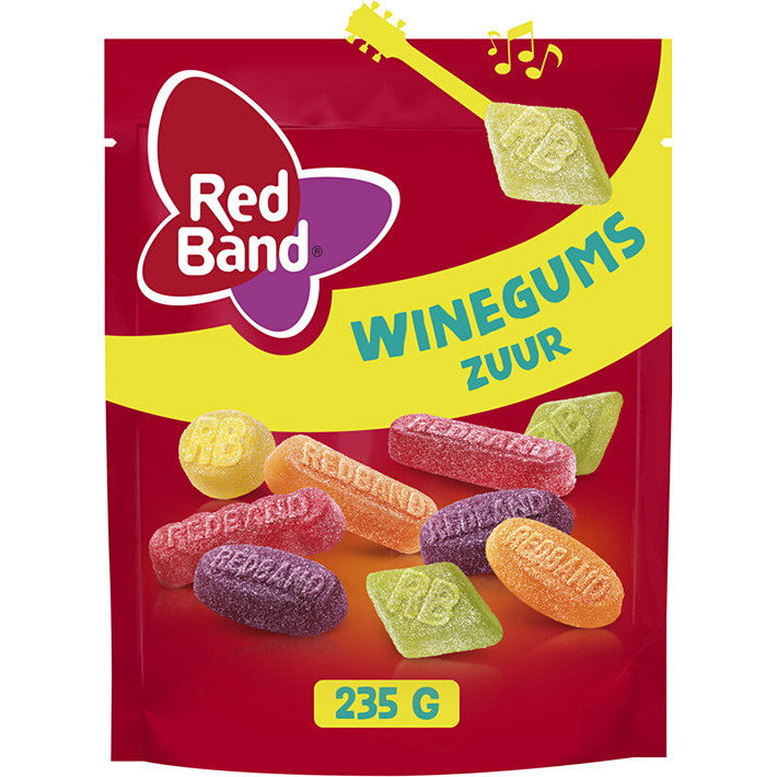 Red Band Fruchtgummi super sauer 225g - Holland Supermarkt