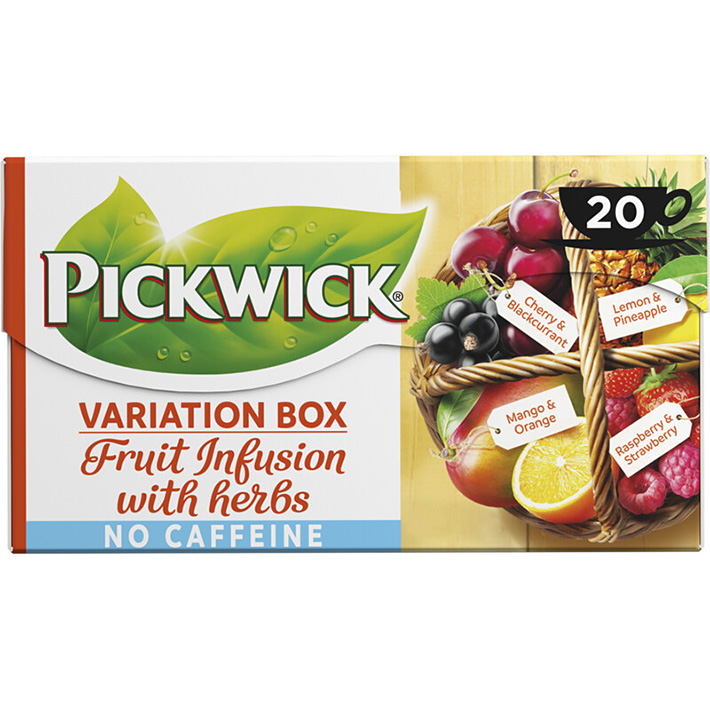 Pickwick Fruit fusion variation box tea 32g - Holland Supermarket