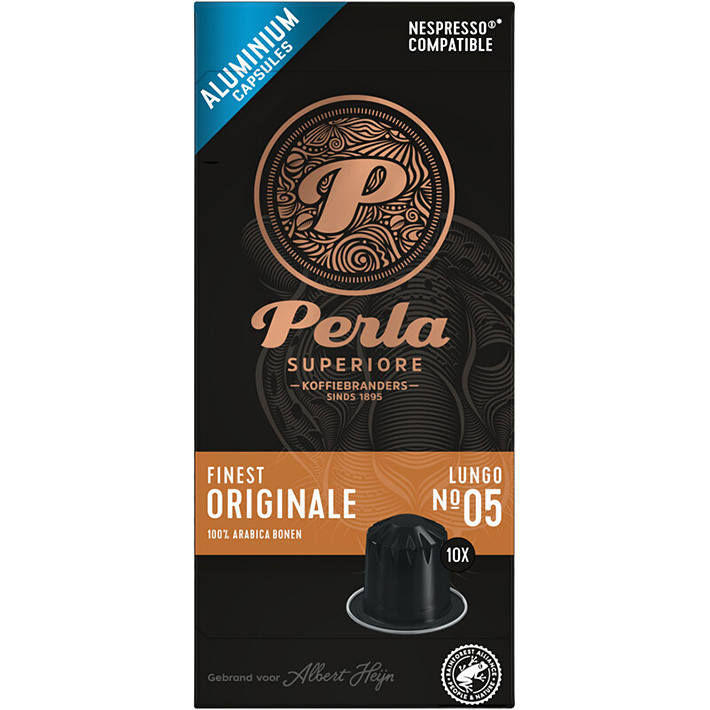 Perla Café capsules lungo originales les plus fines de Superiore 50g ...